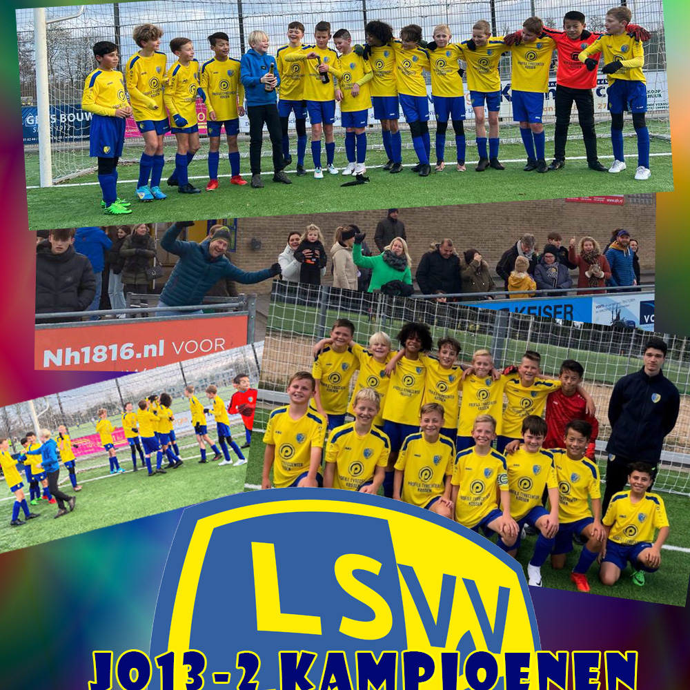 JO13-2 KAMPIOENEN! | LSVV
